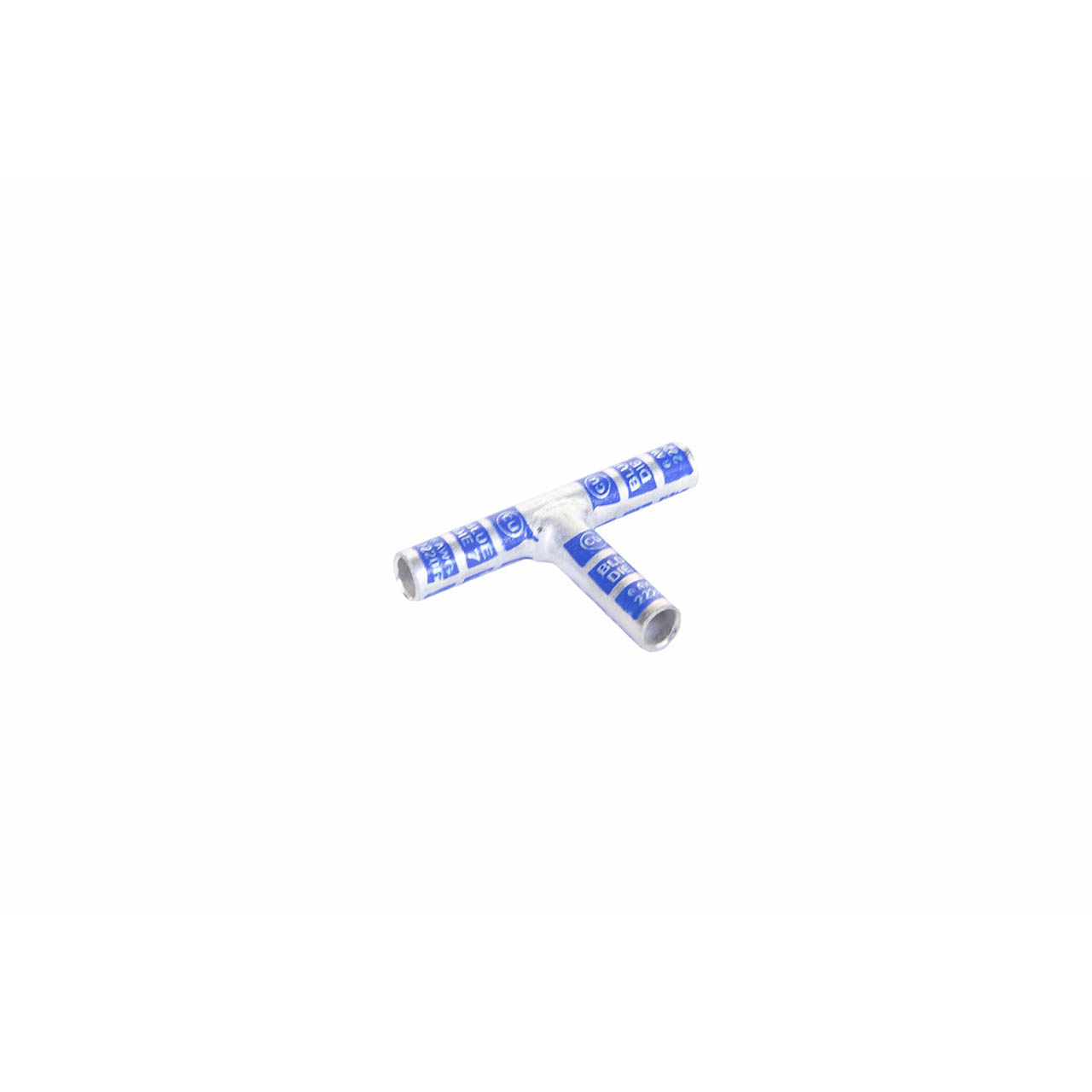 Conector tubular tipo T en cobre 6 AWG - CU Conectores